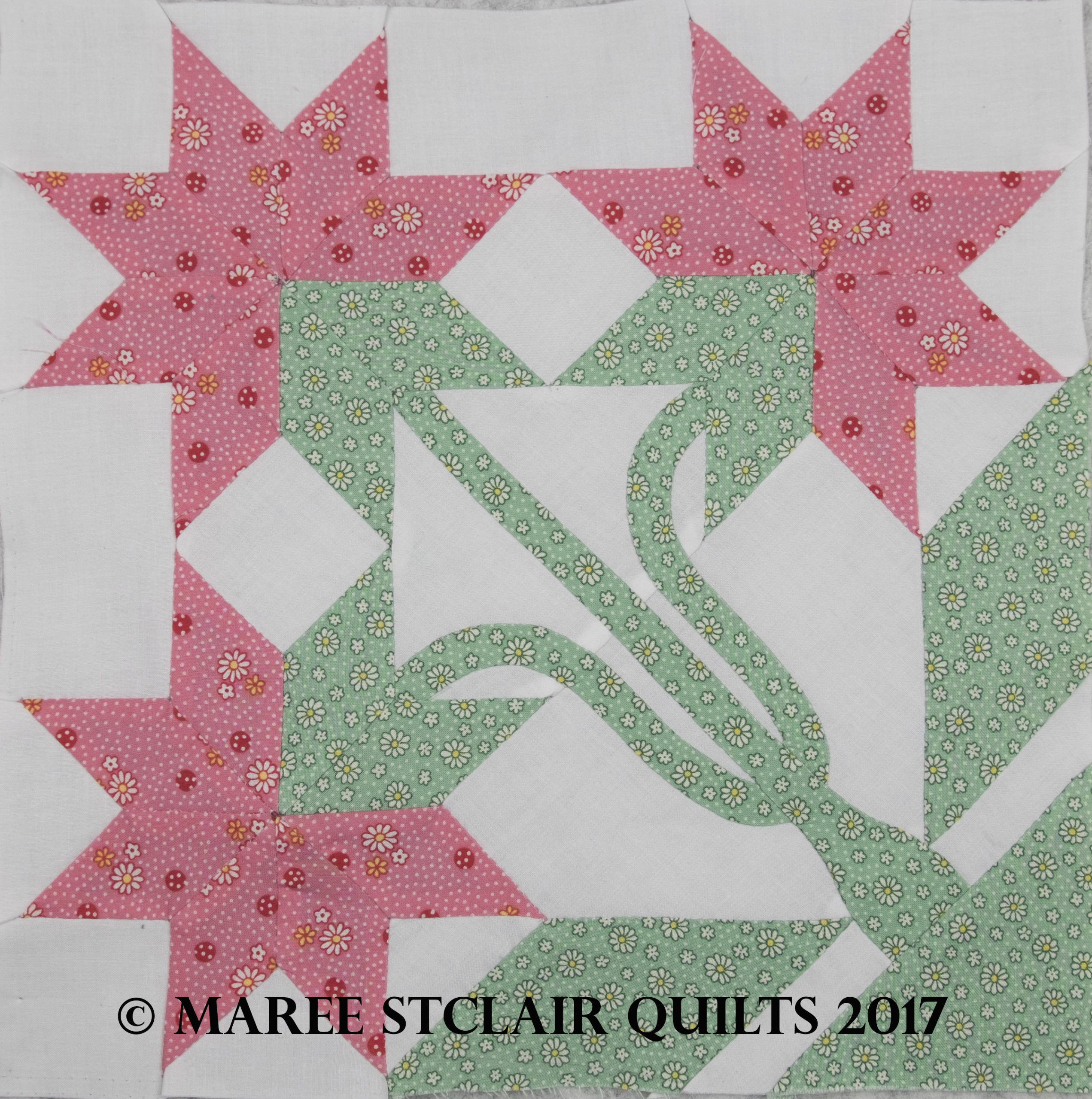 Carolyn's Lily Template Block Set - 12 Inch - Keyhole - Maree St Clair ...