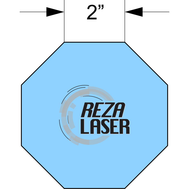 Octagon 2 Inch - Papers - Small - Pkt 12 - Maree St Clair Quilts