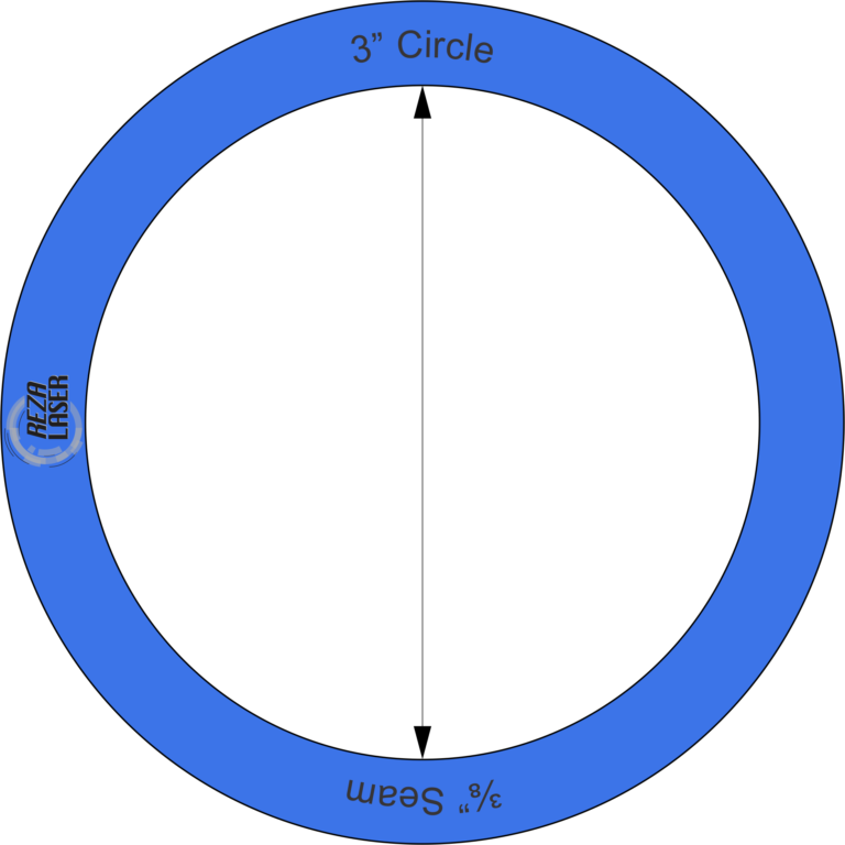 Circle - 3 Inch - Acrylic Template - I SPY with 3/8 Inch Seam Allowance ...