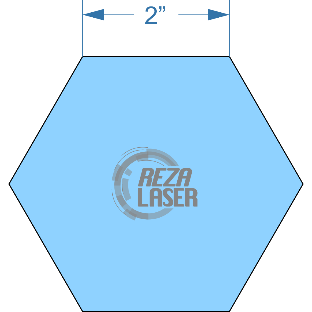Hexagon 2 Inch - Papers - Small - Pkt 12 - Maree St Clair Quilts