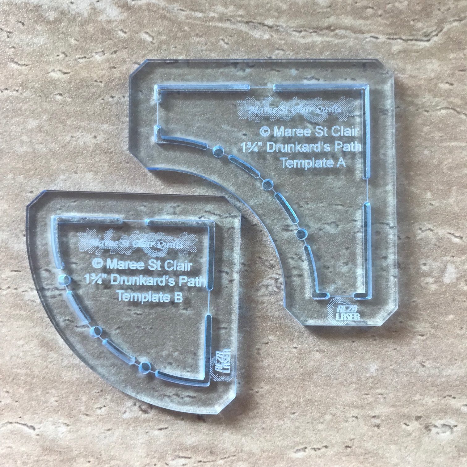 Four Circles Squared - Jockeys Cap - Drunkards Path - 1 3/4 Inch ...