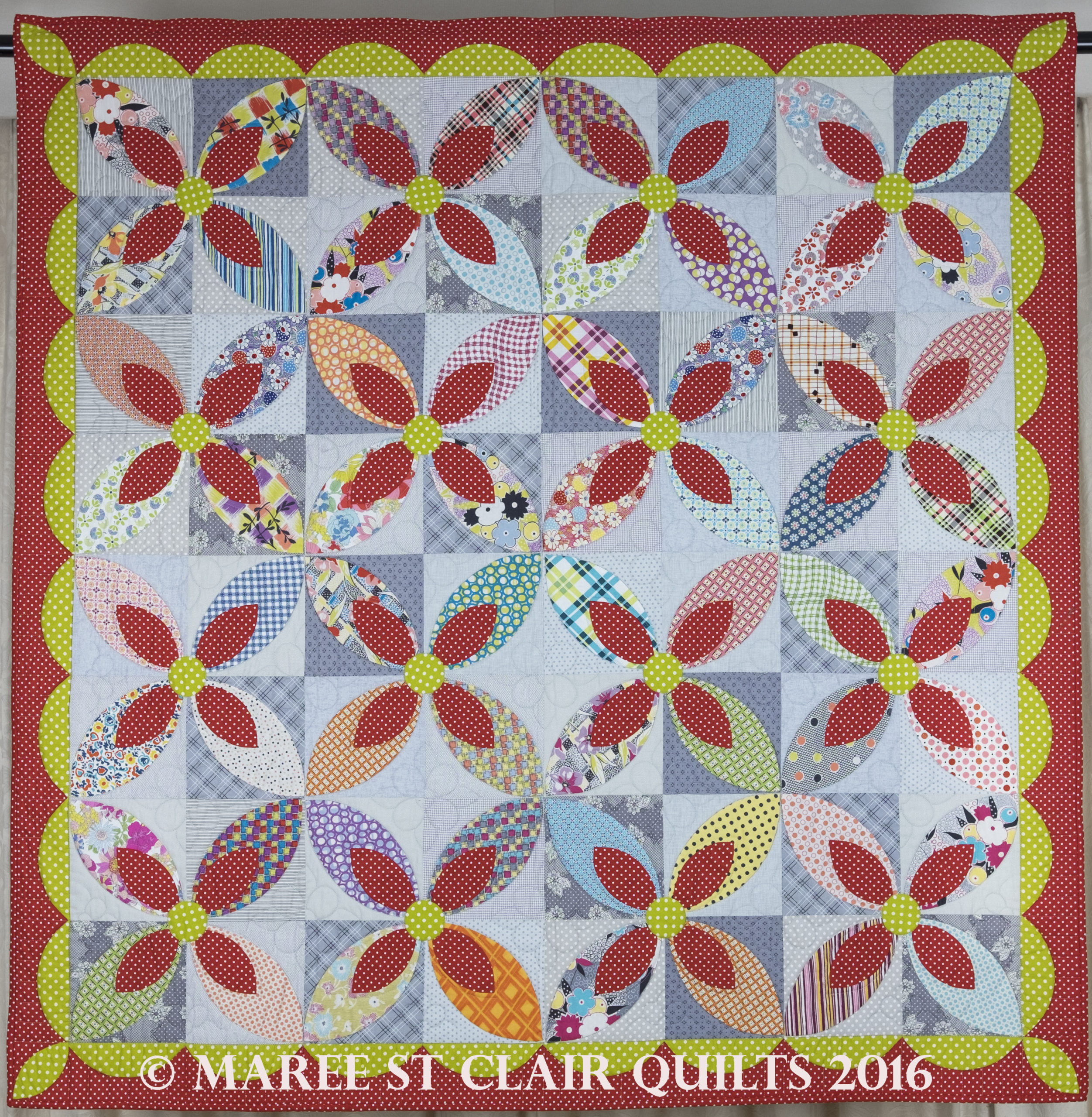 Vintage Petals Quilt Pattern - Maree St Clair Quilts