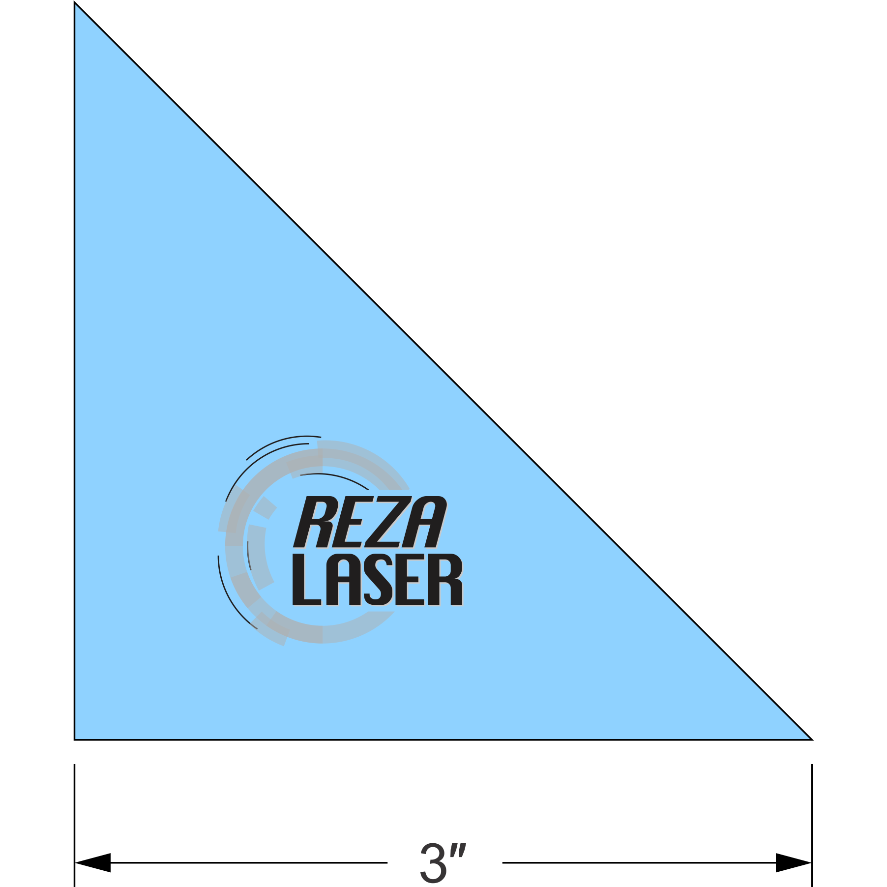 Triangle Half Square - 3 Inch - Papers - Small - Pkt 30 - Maree St ...