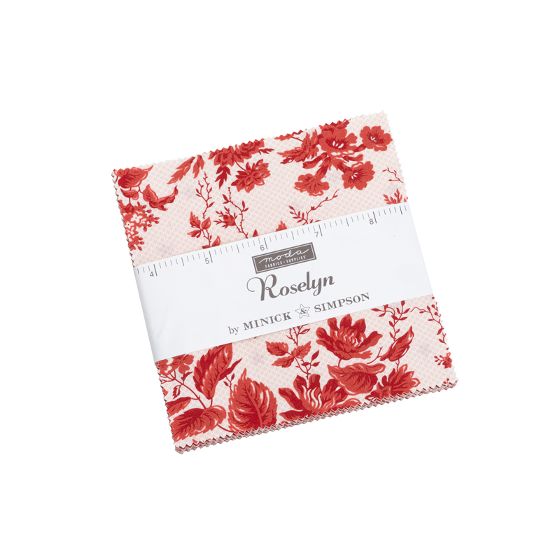 Roselyn by Minick and Simpson - Charm Squares - Maree St Clair Quilts