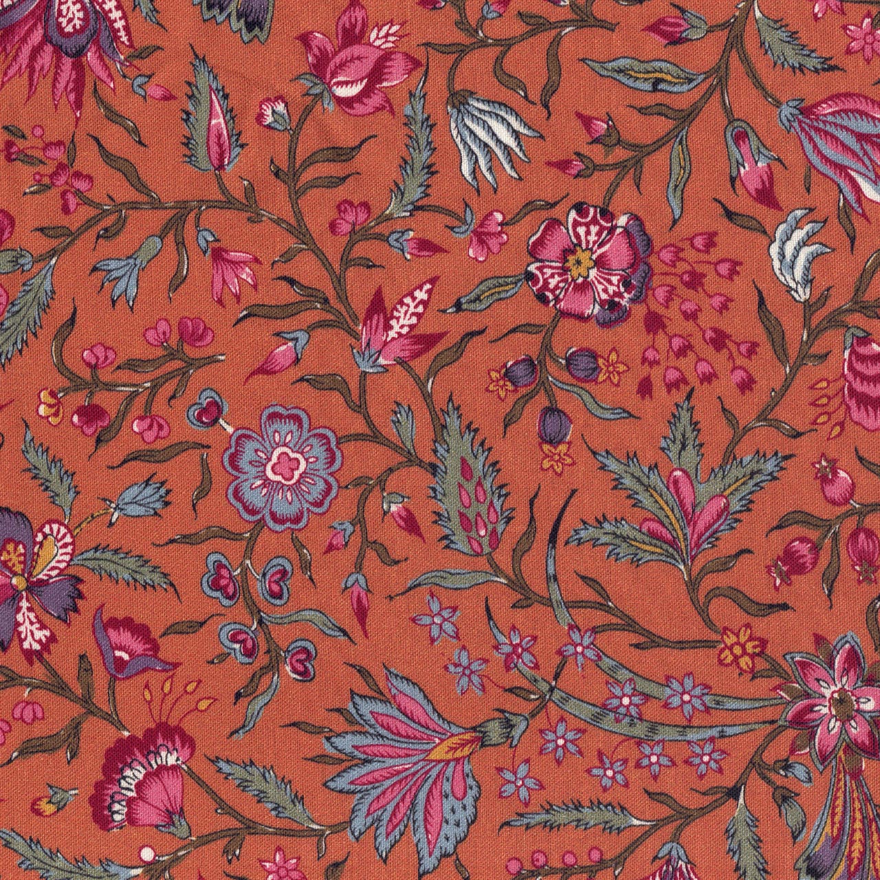 Dutch Heritage Fabrics - 4023 Orange - Maree St Clair Quilts