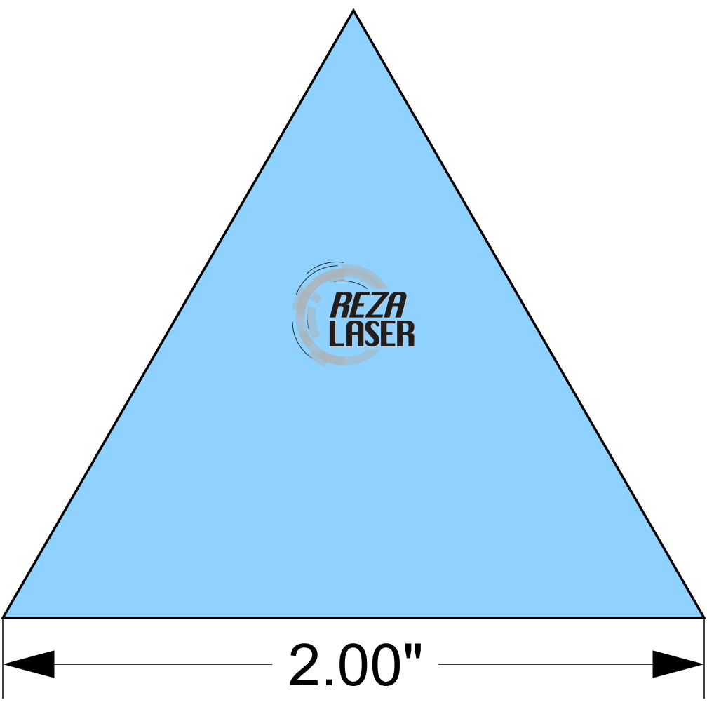 Triangle - (60 Degree) Equilateral - 2 Inch - Papers - Small - Pkt 90 ...