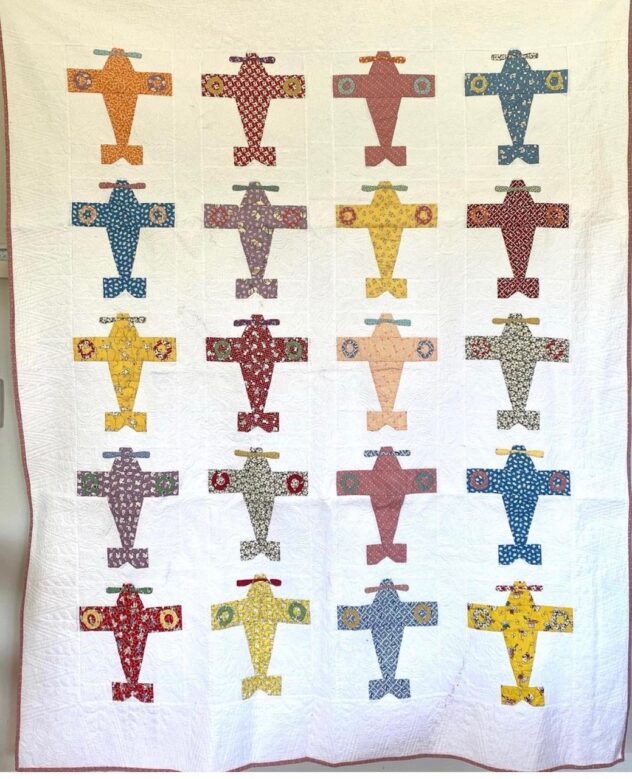 The Squadron By Deborah Dorward Quilt Pattern - Maree St Clair Quilts