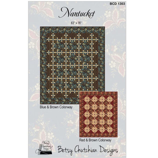 Nantucket - Quilt Pattern made with Maria's Sky by Betsy Chutchian ...