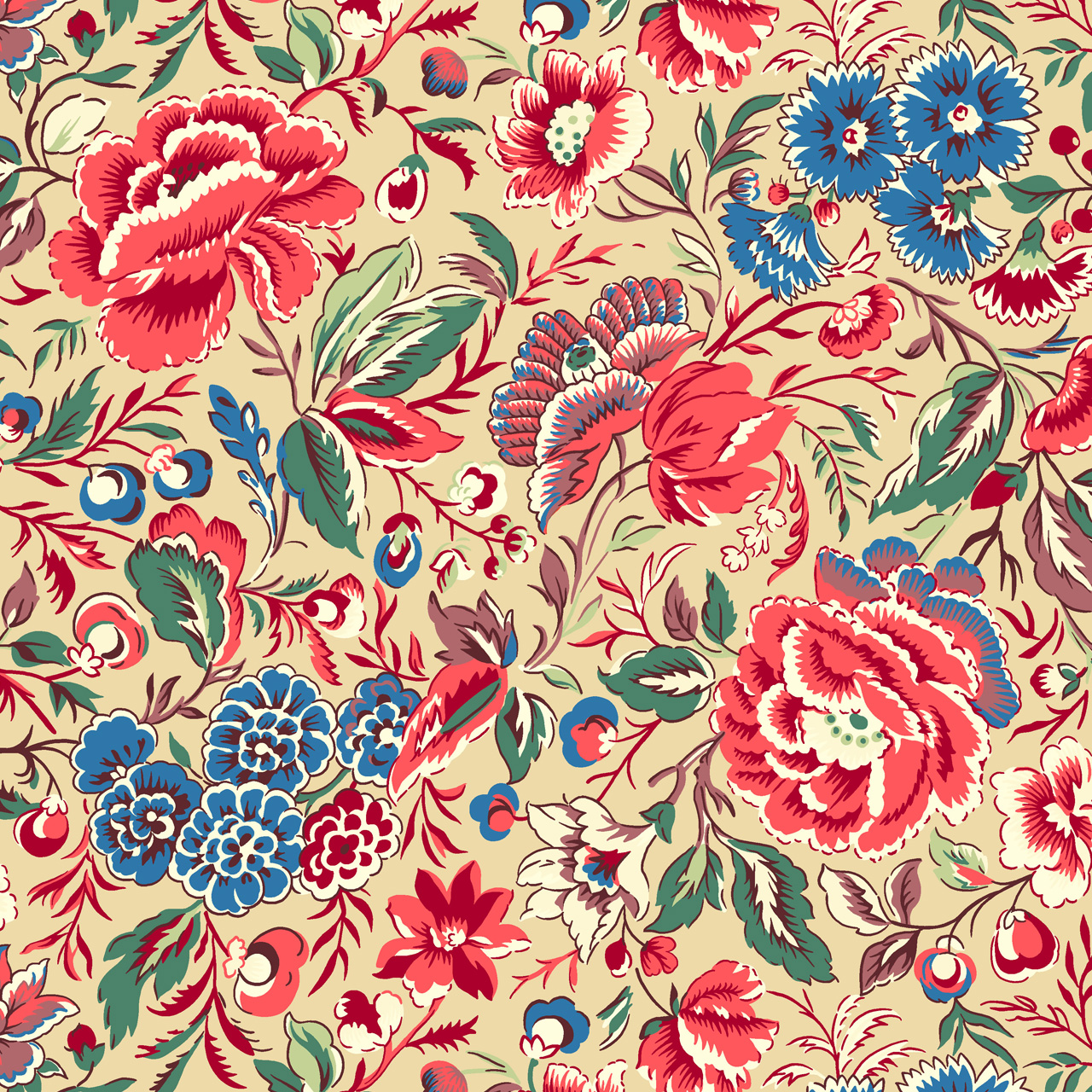 Dutch Heritage Fabrics - 3005 Tea Dye - Maree St Clair Quilts