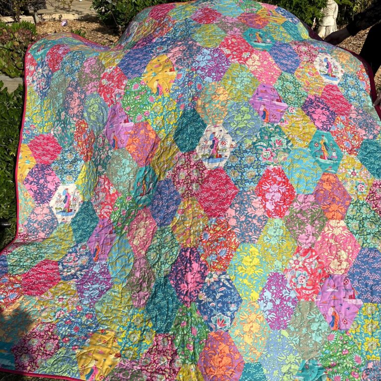 Bloomsville Tile - Template and Pattern - Maree St Clair Quilts