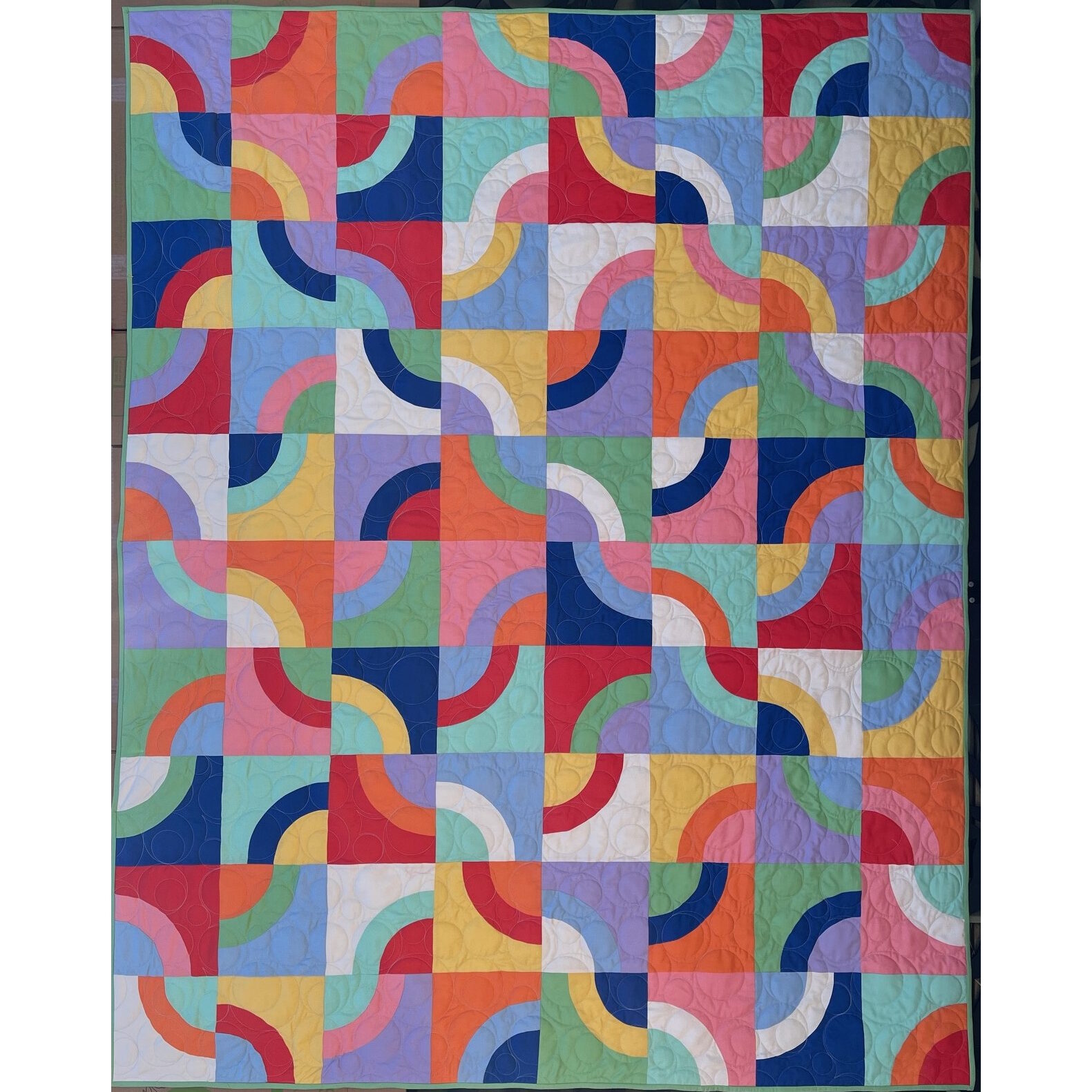 Broken Chain Quilt Kit including Pattern and Template Set by Maree St ...